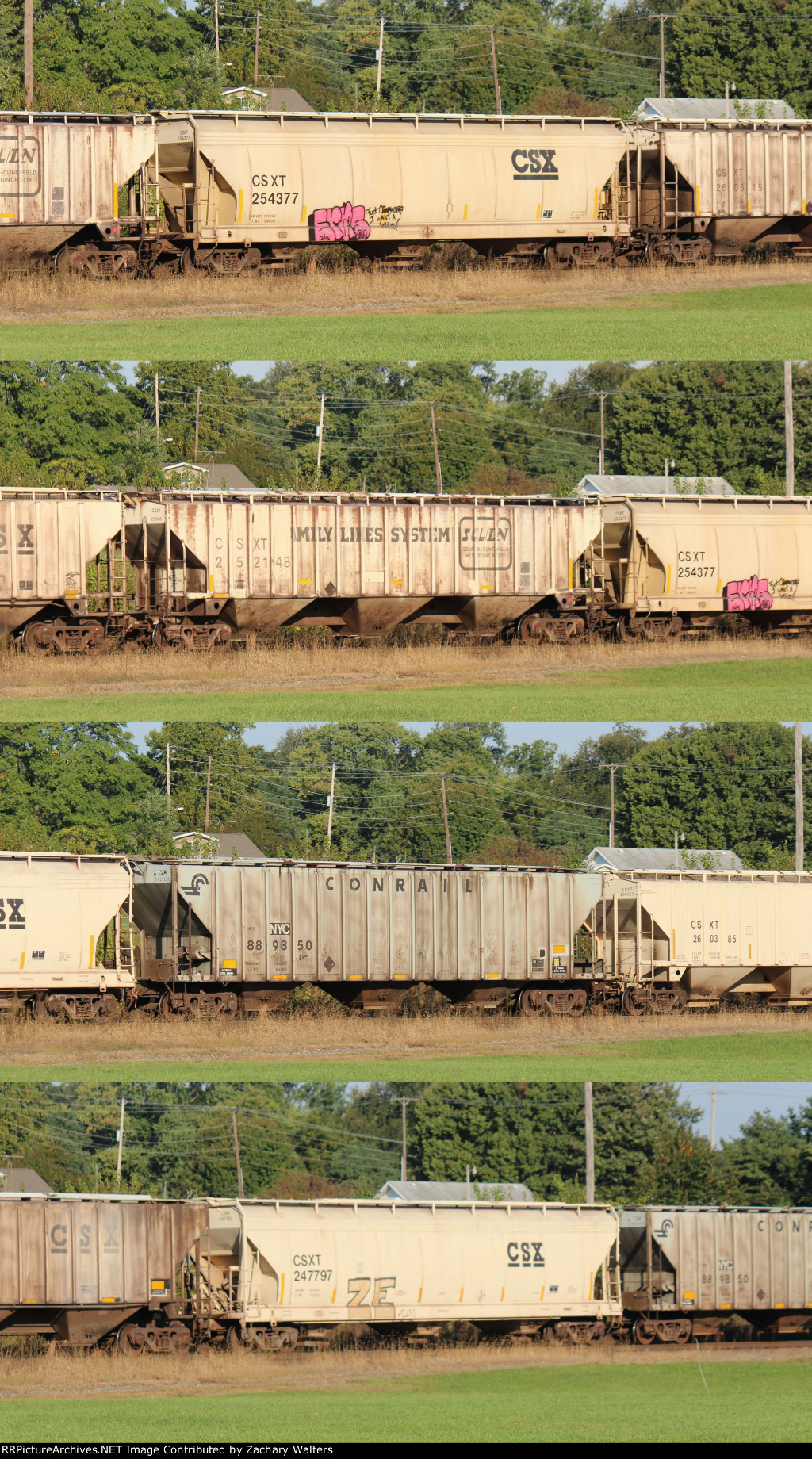 CR and CSX Hoppers